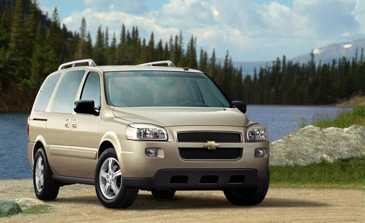 Chevrolet Uplander 3.5 i V6 AWD 203 KM Pickup - dane techniczne ...
